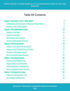 Mastering The 11 Body Systems Book (Anatomy & Physiology) – Choosing ...